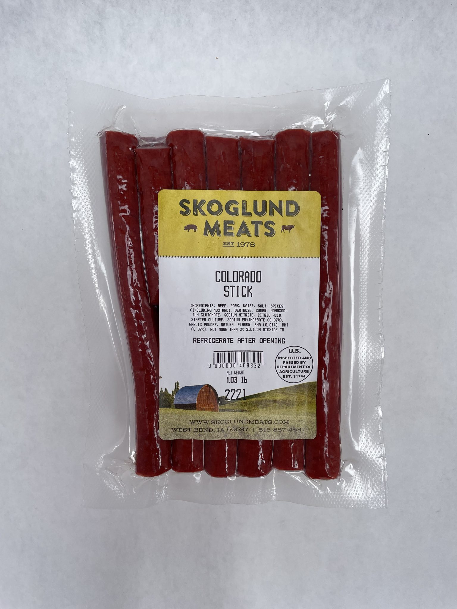 Colorado Snack Stick | Skoglund Meats