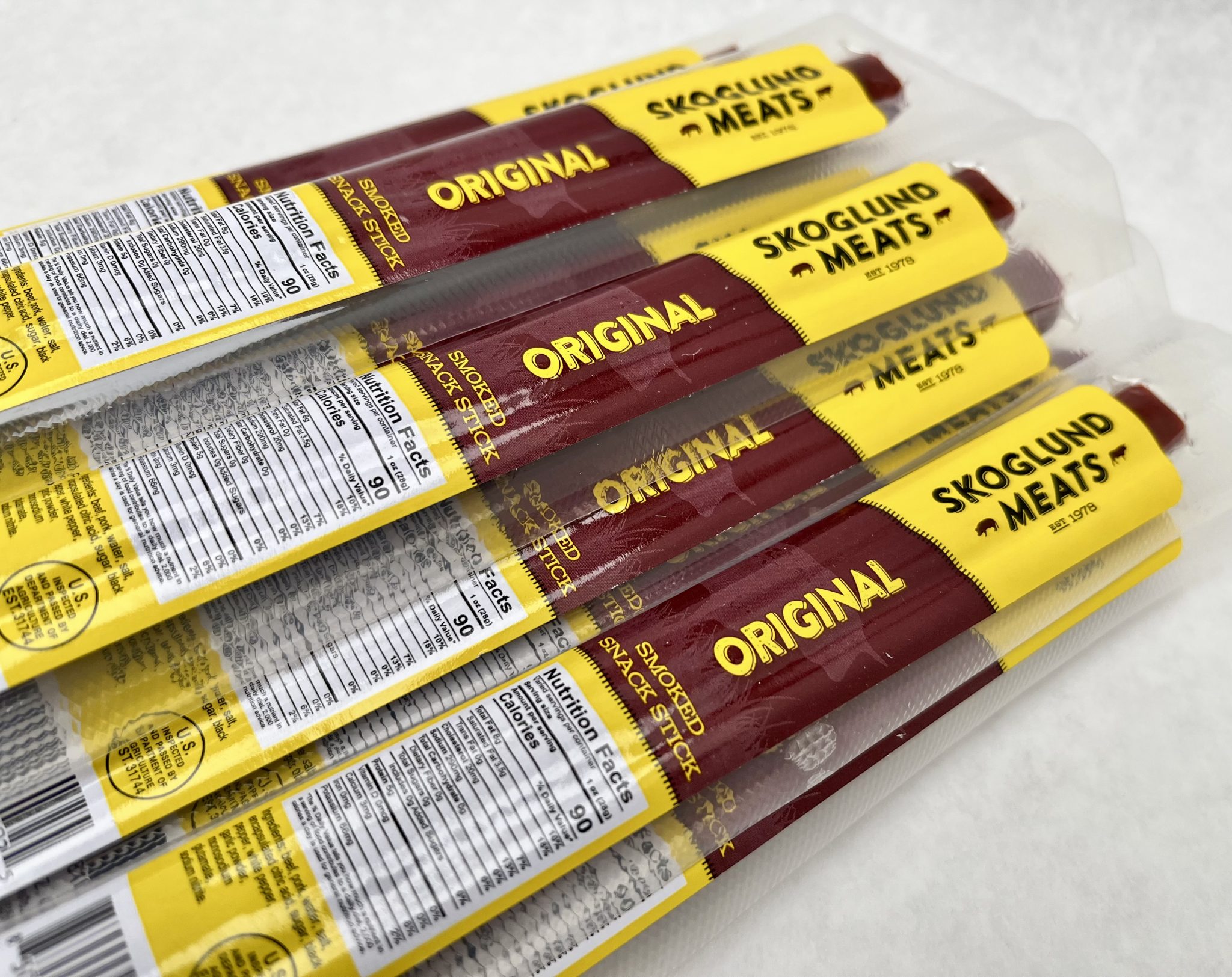 Original Snack Sticks (12 Count) | Skoglund Meats